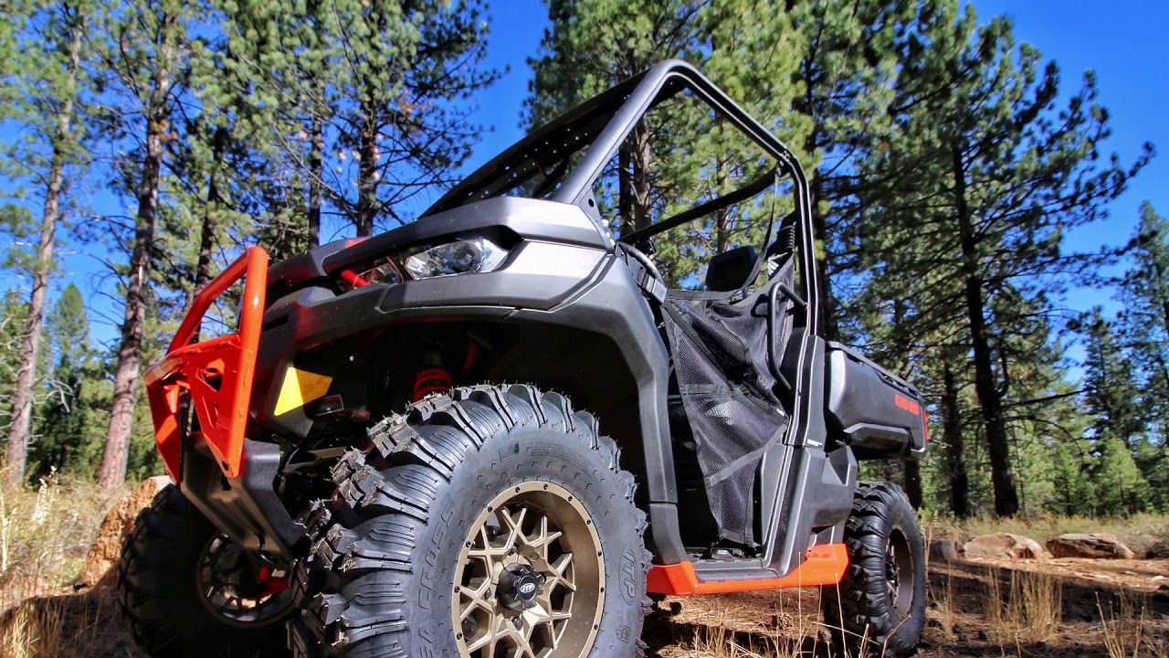 Trail Ride in the Can-Am Defender XT-P HD10 - YouTube