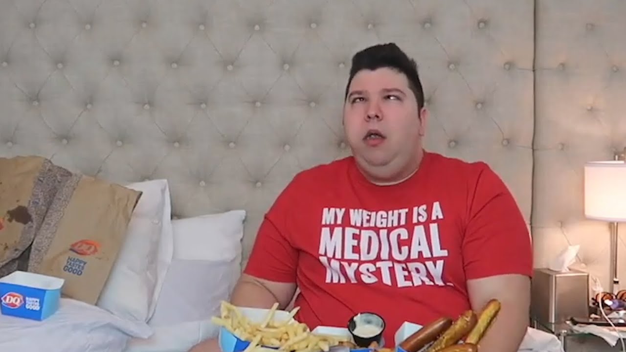 Nikocado Avocado eats ranch and faints - YouTube