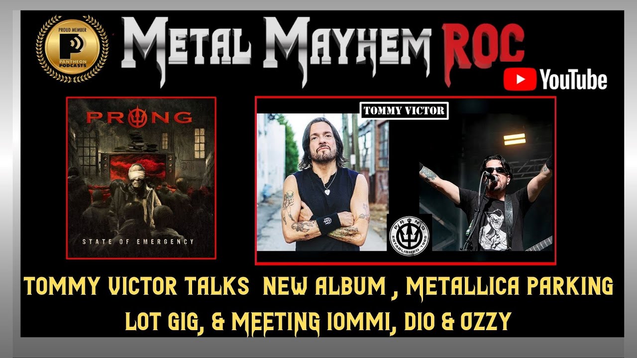 Tommy Victor: New PRONG CD, Metallica parking lot gig & meeting Sabbath ...