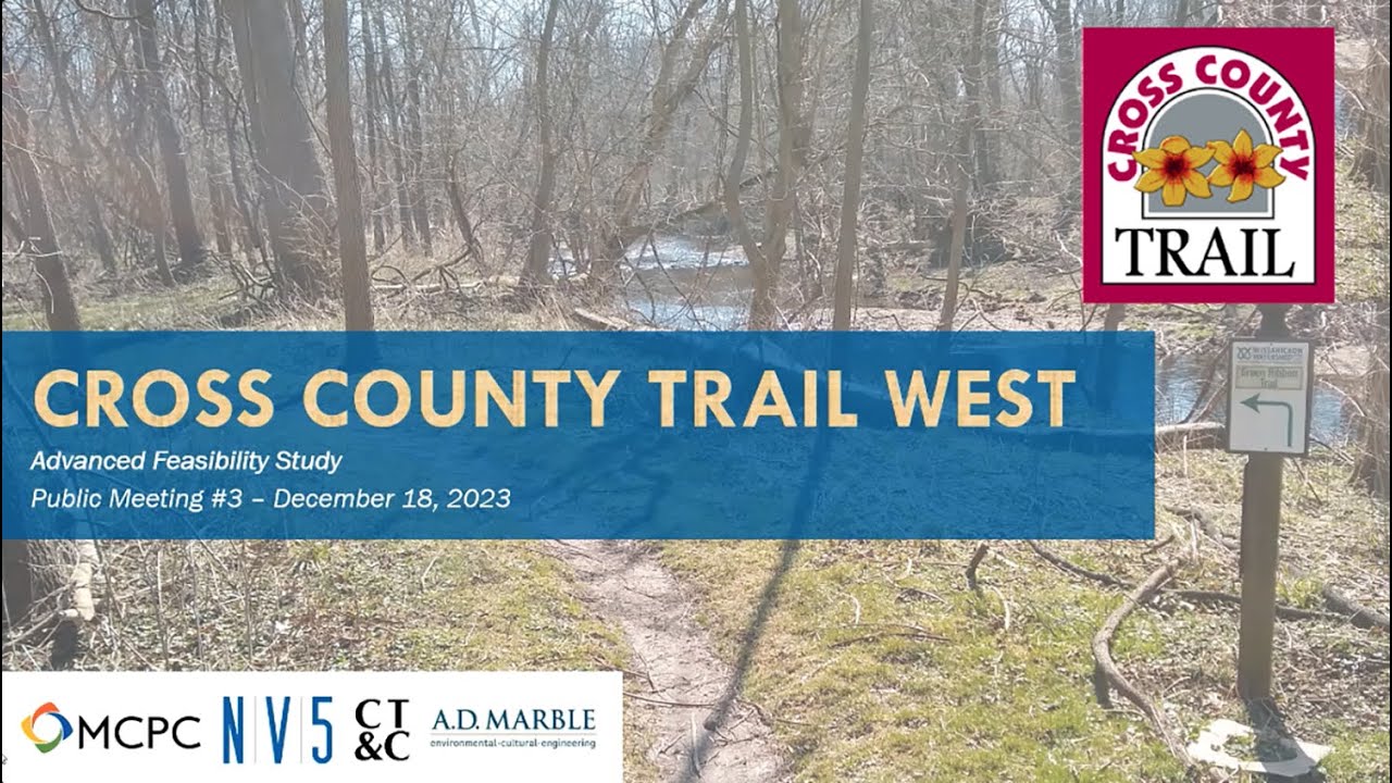 Cross County Trail Feasibility Study: Meeting #3 - YouTube