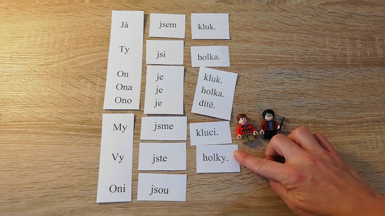 OMJ - být - Já jsem..., Ty jsi..., On je... - YouTube