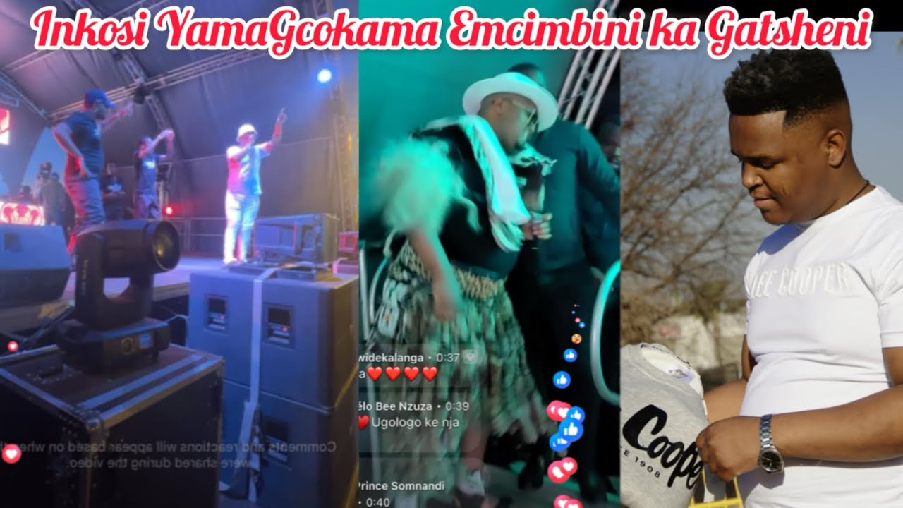 bekushubile eMcimbini ka Gatsheni - Inkosi Yamagcokama iseStage - YouTube