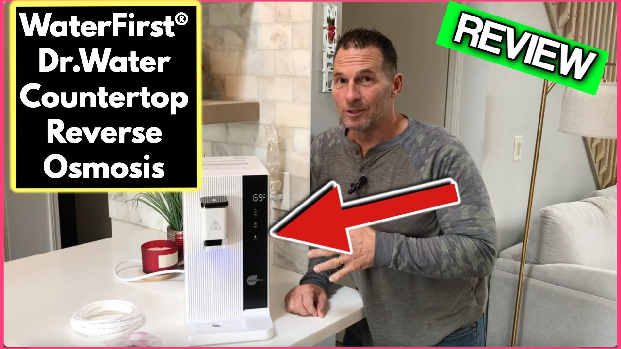 WaterFirst® Dr Water Countertop Reverse Osmosis System - YouTube
