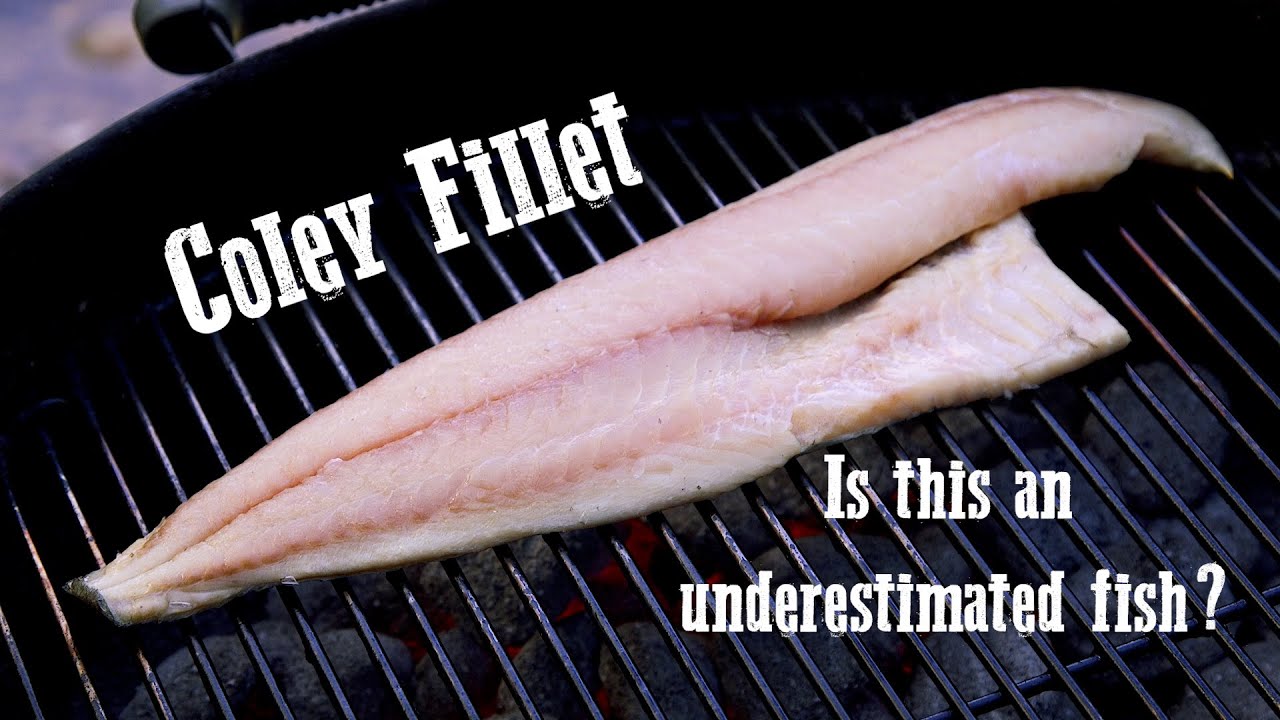 Tasty Coley Fillet on the Kettle Grill | Fish BBQ - YouTube