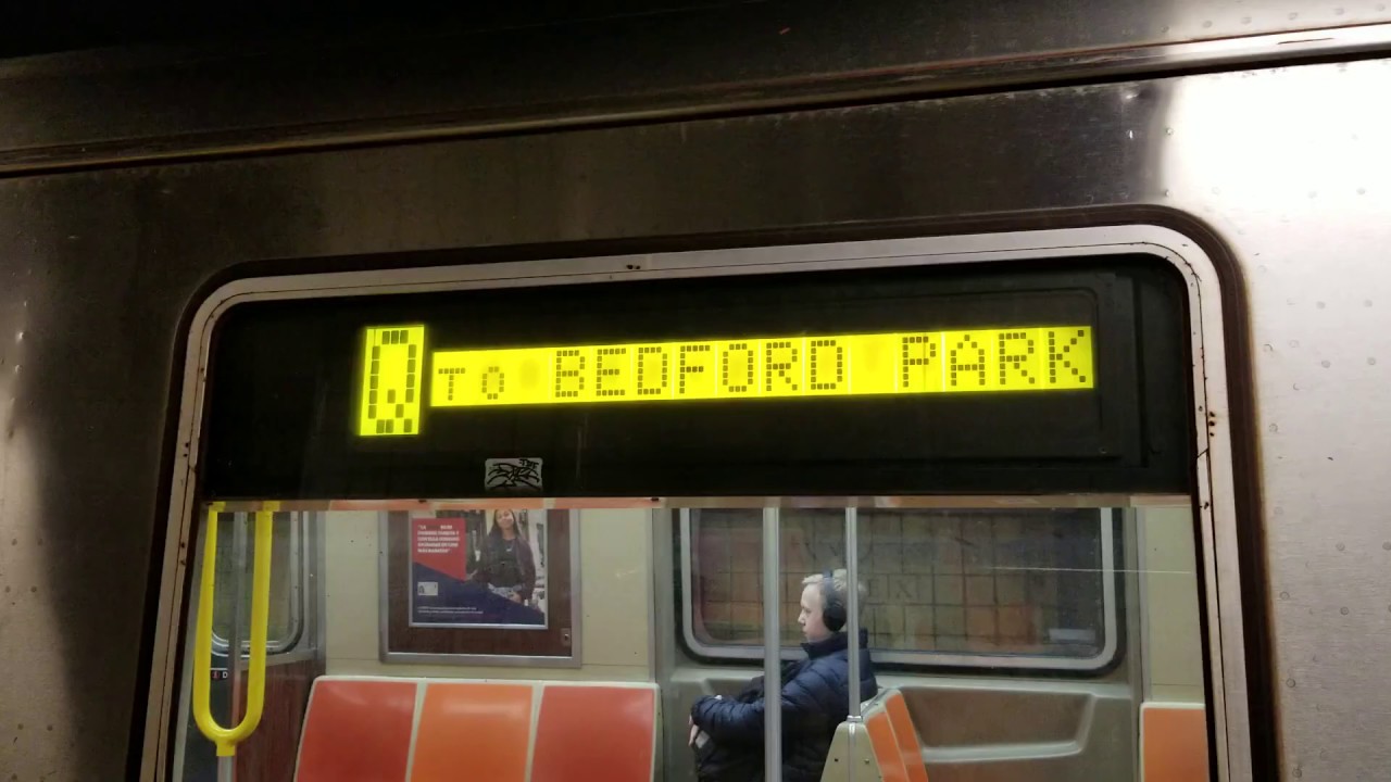 MTA: R46 (D)(Q) train leaving Lexington Av- 59 St - YouTube