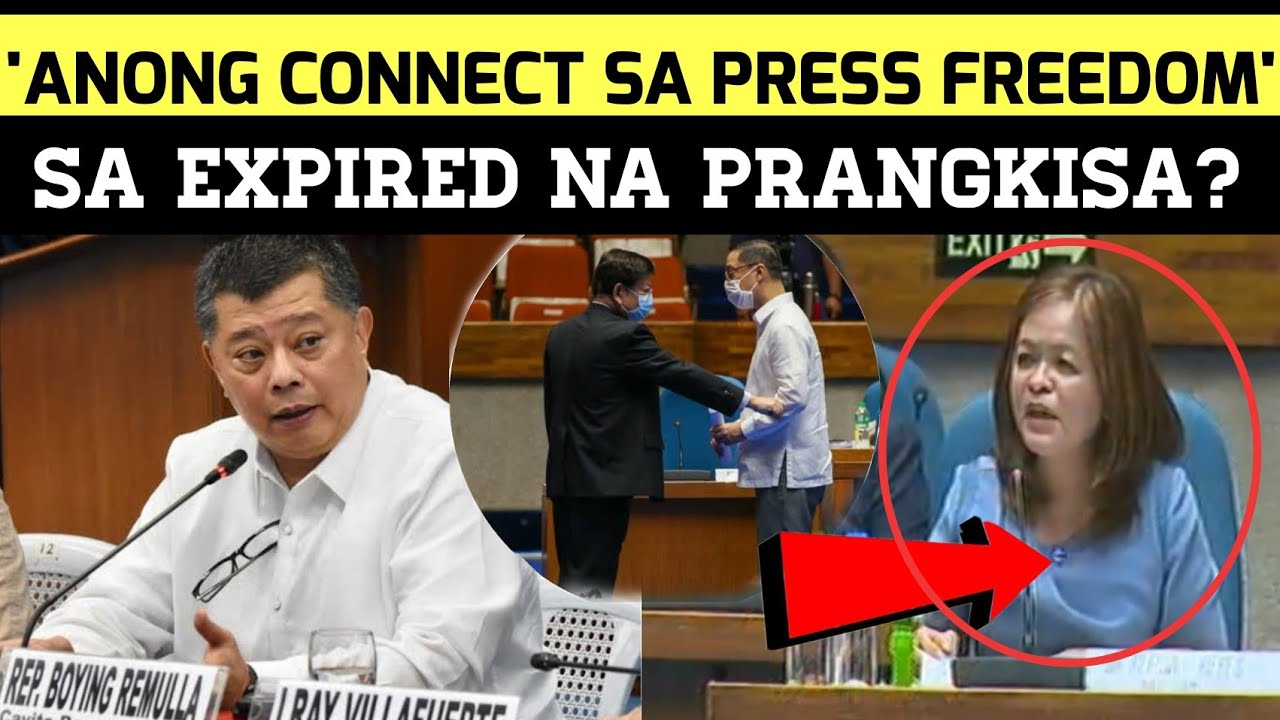 GING REYES NA BOKYA NI REMULLA • WALANG CONNECT PRESS FREEDOM SA ...