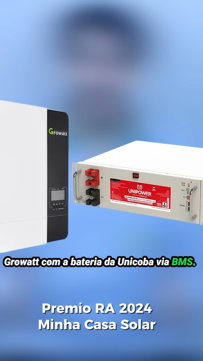 Como configurar o inversor da Growatt com a bateria Unipower!! - YouTube