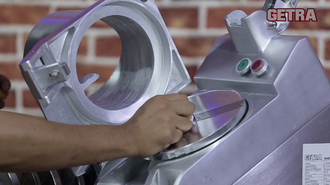 GETRA Vegetable Cutter VC-65MS - YouTube