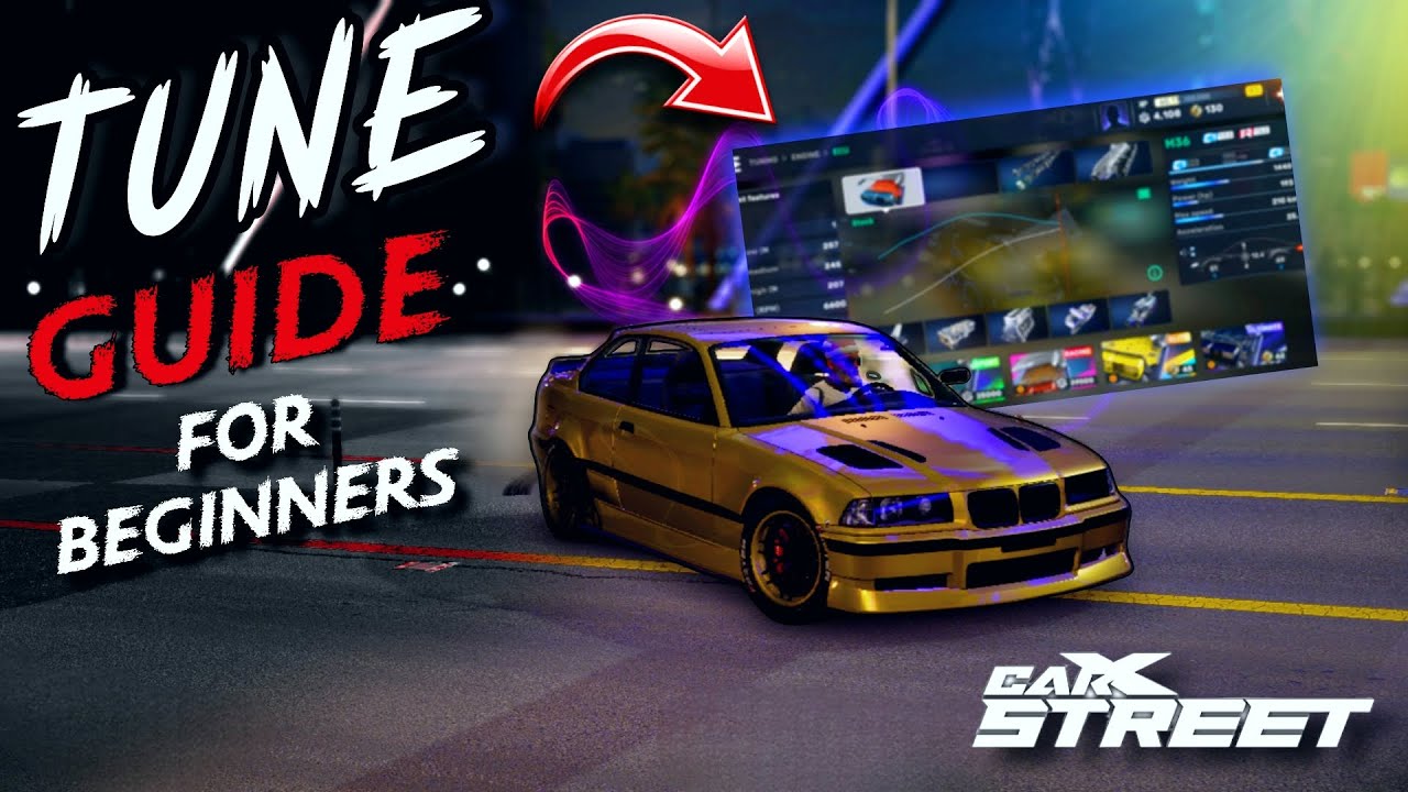 Carx Street//tune guide for beginners//optimize your car for every club ...