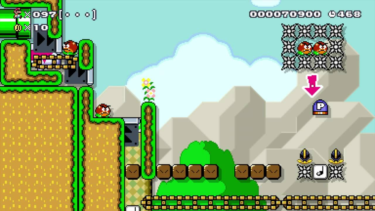 Super Mario Maker - Random Level - Goomba Basketball by Chloe - No ...