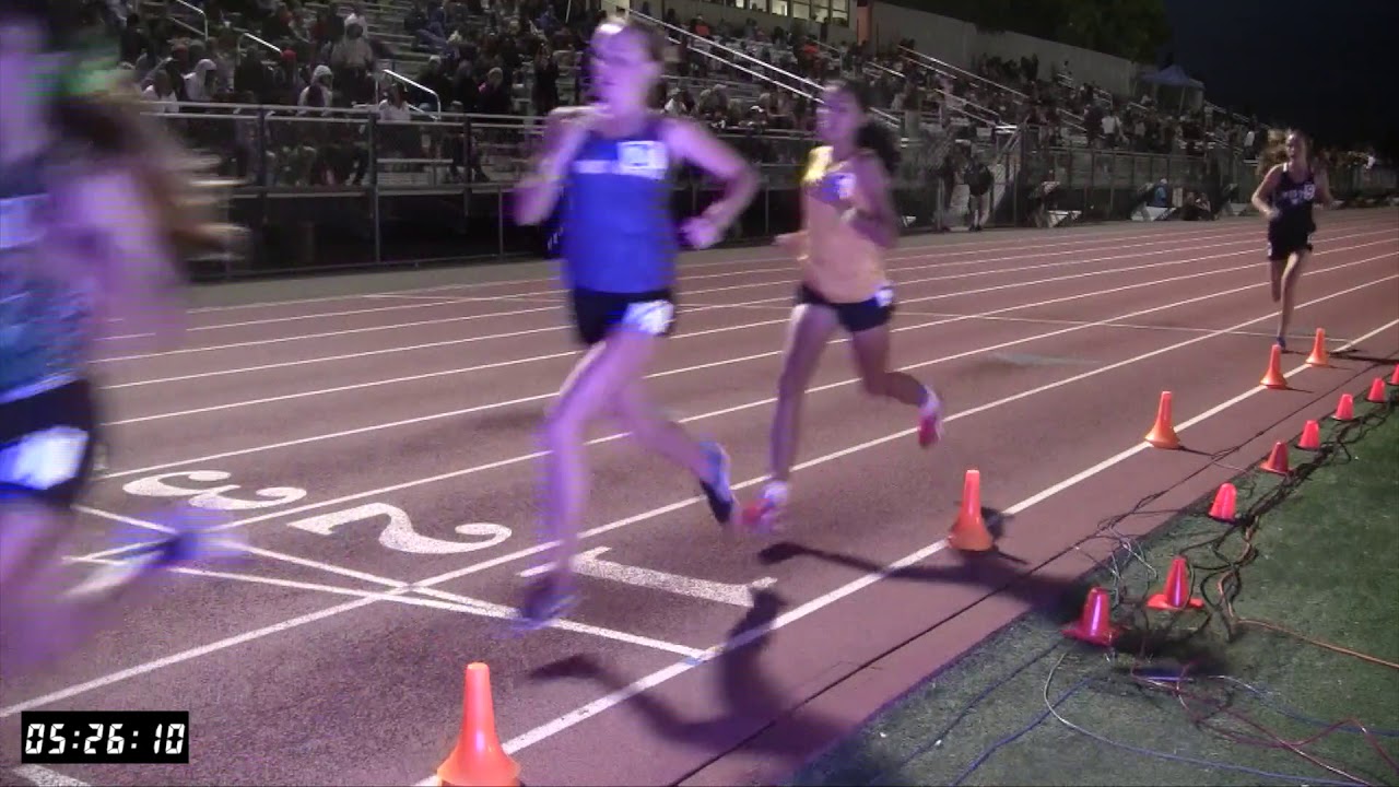 2018 Masters Meet - Girls 3200 Meters - YouTube