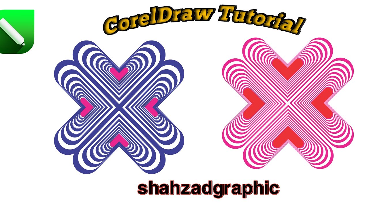 How to Create a 3D Dil Logo Design (Step by Step) | CorelDraw Tutorial ...