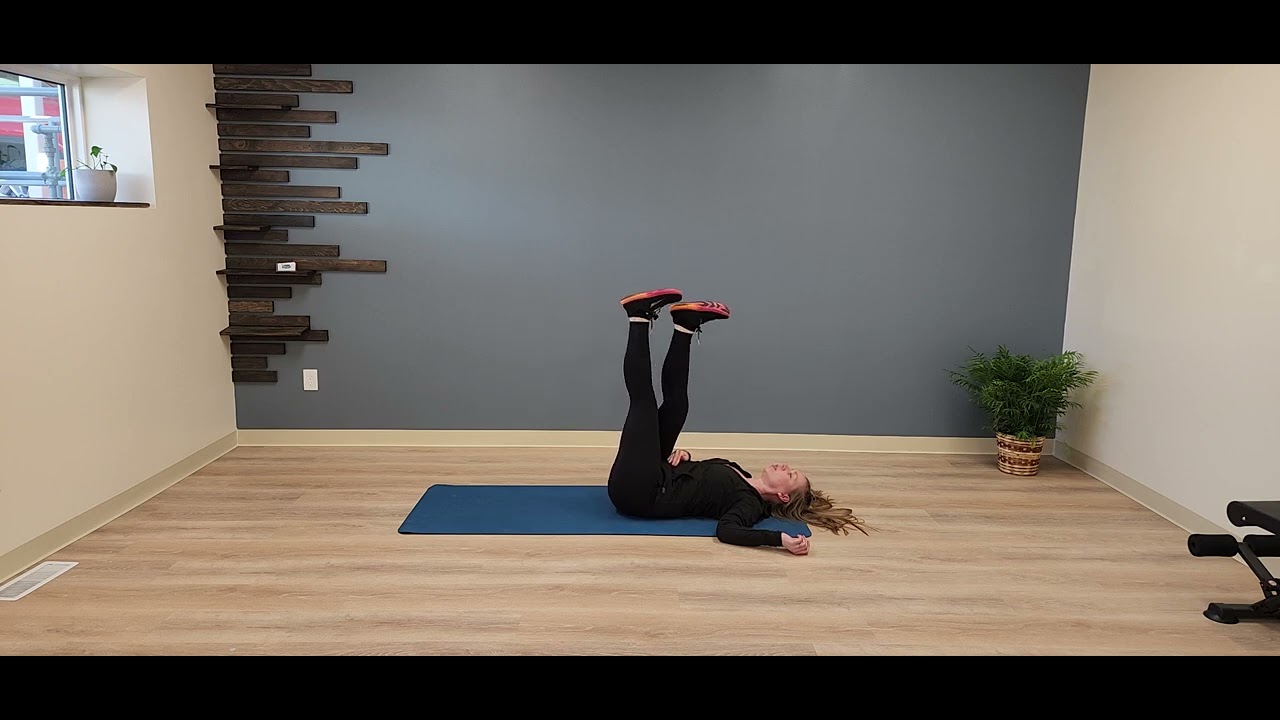 TransFORM Fit How To: Supine: Leg Butterflies - YouTube