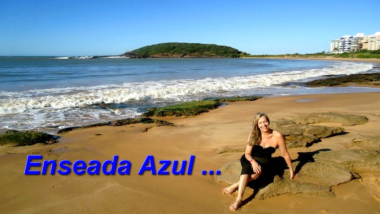 VLOG: PRAIAS DA ENSEADA AZUL, NOVA GUARAPARI - YouTube