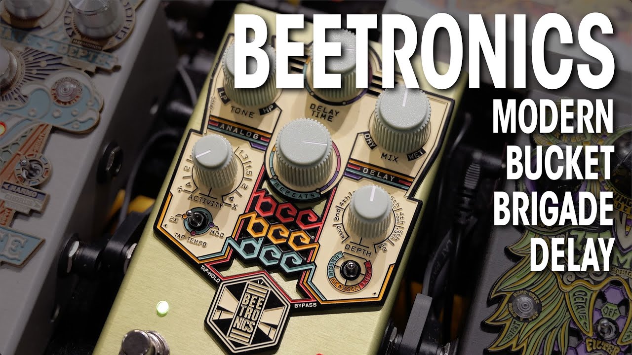 Beetronics Bee Bee Dee Analog Delay | Tons of Mojo and Character - YouTube