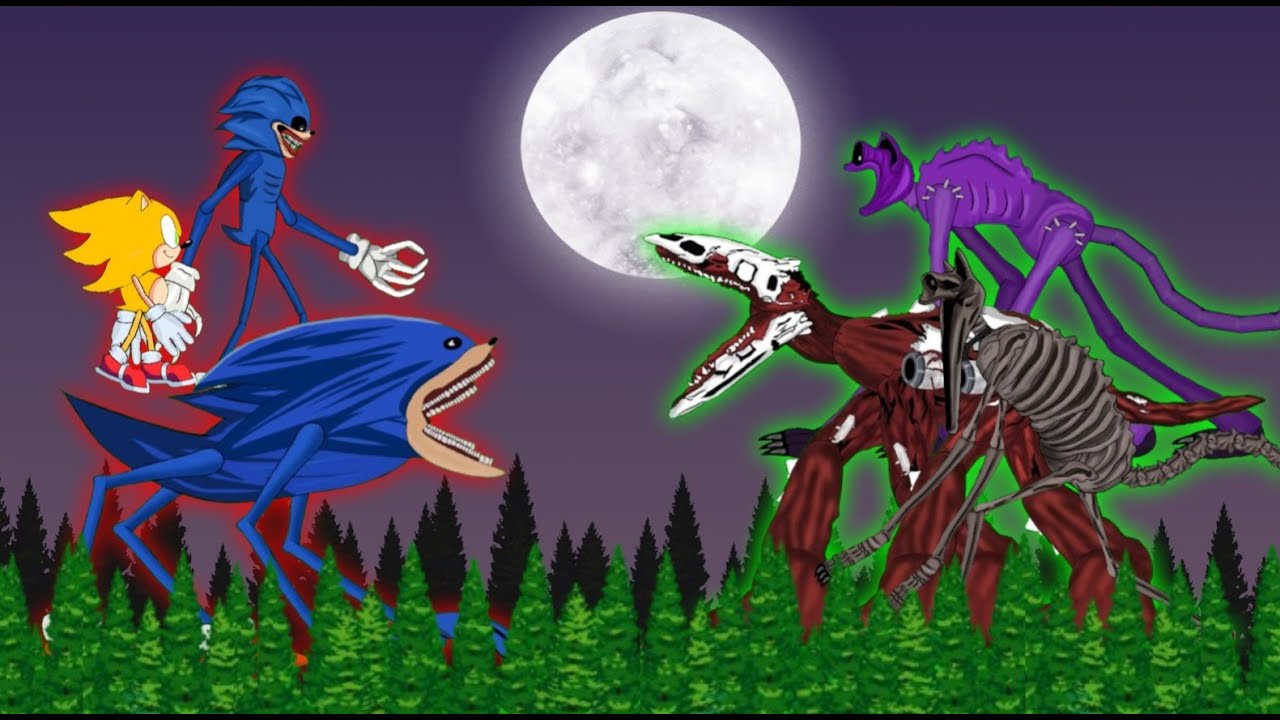 Shin Sonic Tapes Vs Catnap, Catnap skull,Infected Sky #sonic ...