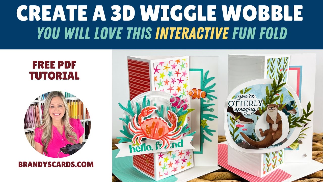 Create a 3D Wiggle Wobble Card | You'll love this Interactive Fun Fold ...
