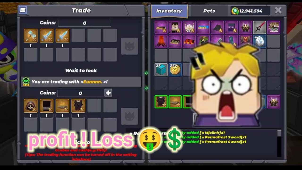 Proof trade (45) how to get rich 🤑 trade system in skyblock blockmango ...