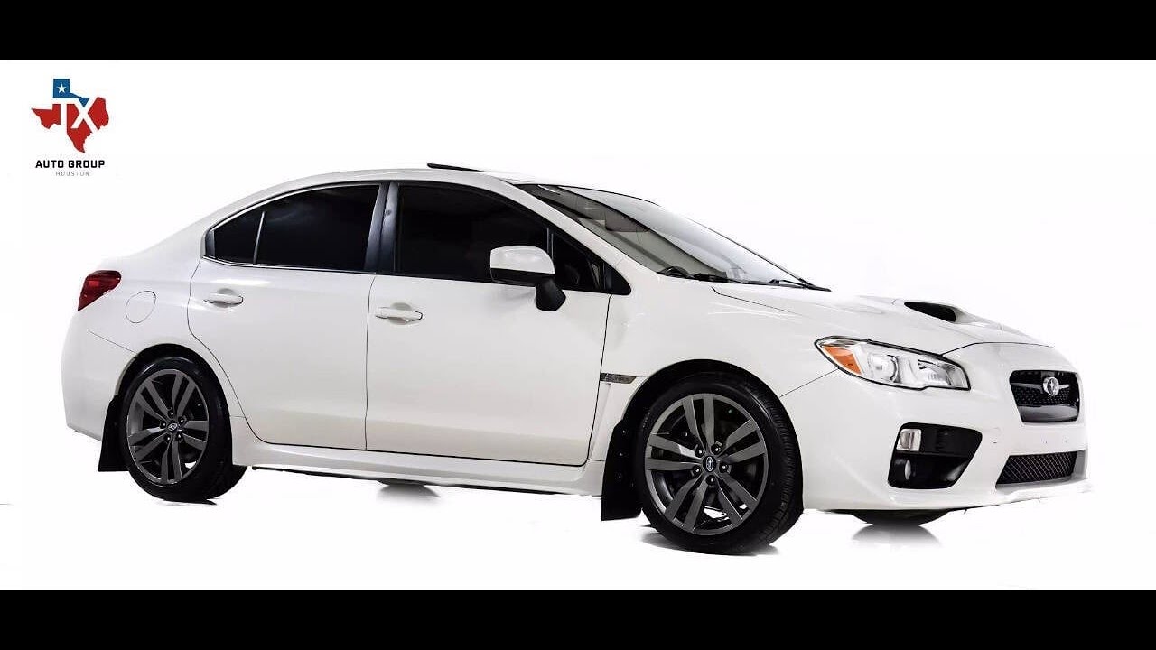 2016 Subaru WRX Premium AWD Sedan - 268 Horsepower Turbocharged 2.0L I4 ...