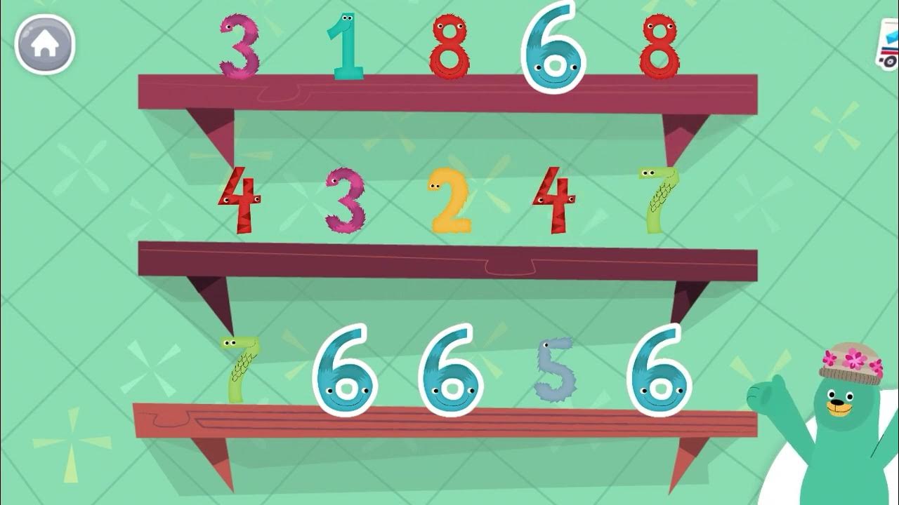 Numbers hunt 7 - Let's find the numbers 7 and count together - Let's ...