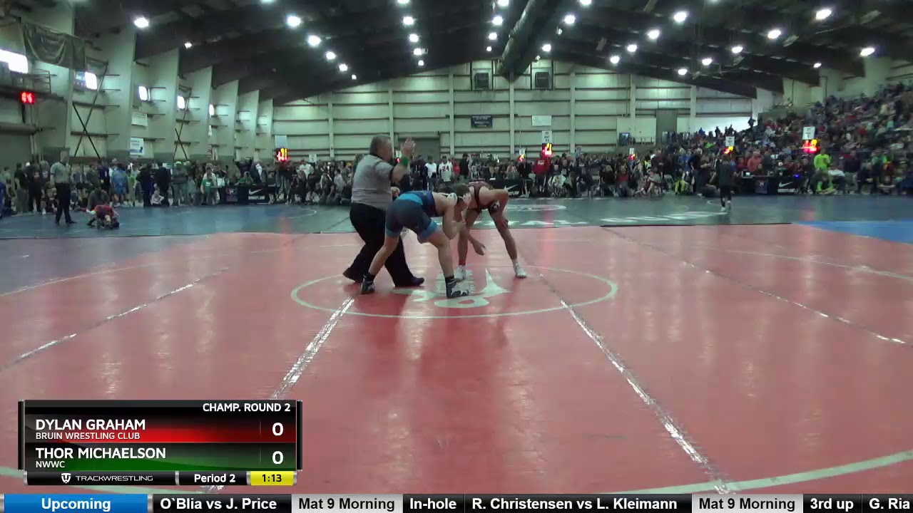 Middle School 149 Thor Michaelson NWWC Vs Dylan Graham Bruin Wrestling ...