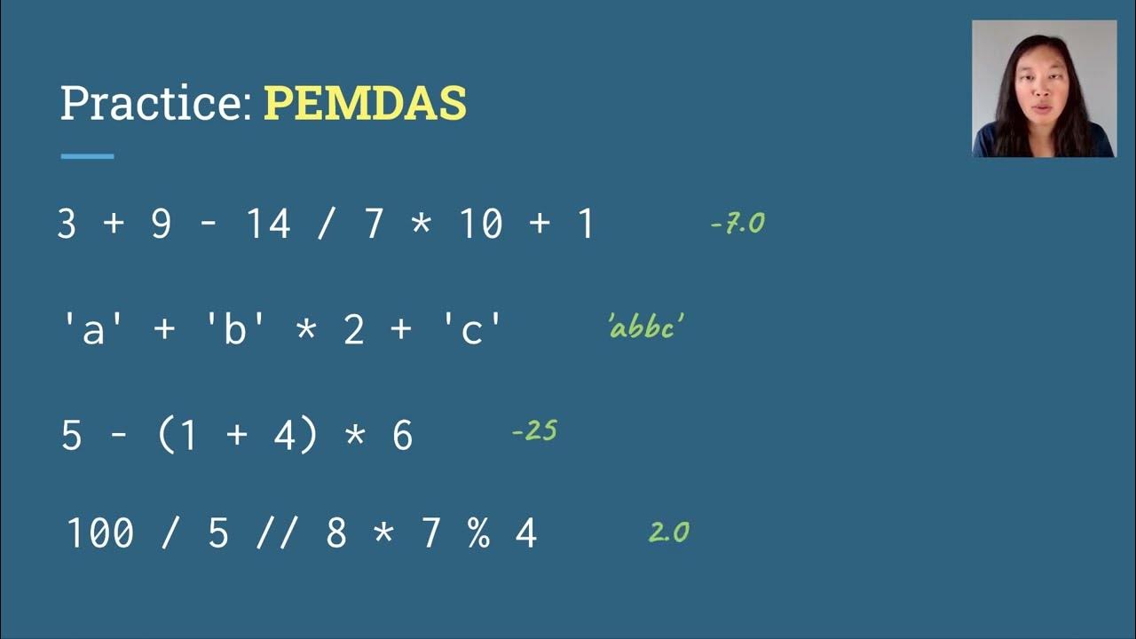 Answer: PEMDAS - YouTube
