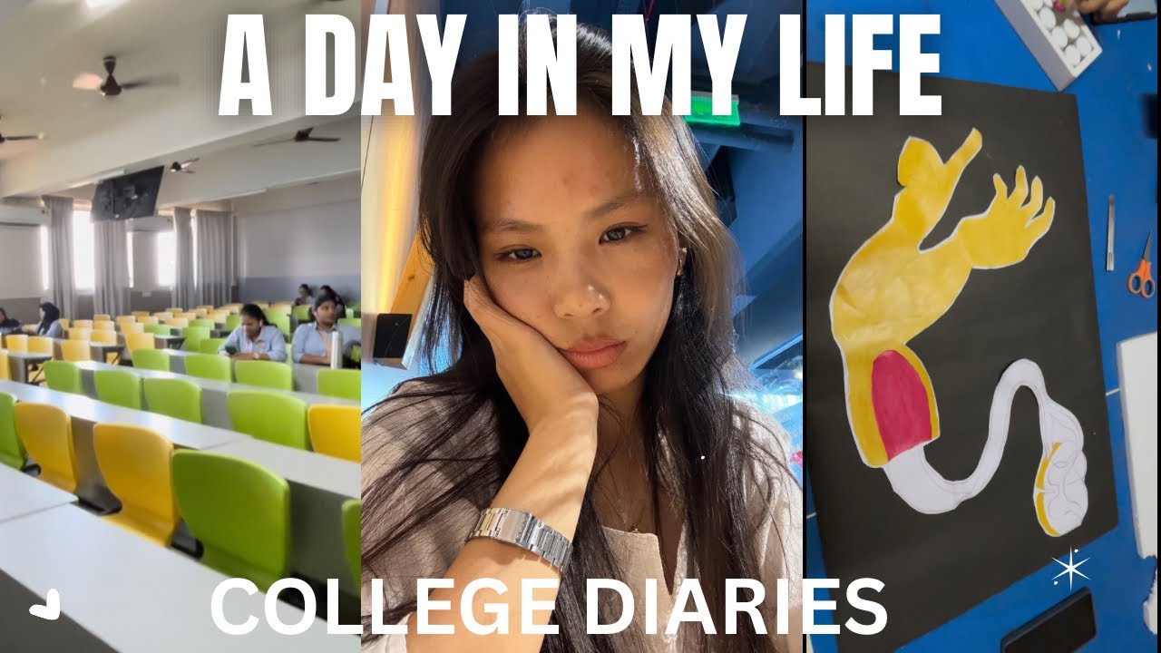 A day in my life// ☁️college diaries// assignments // unboxing//# ...