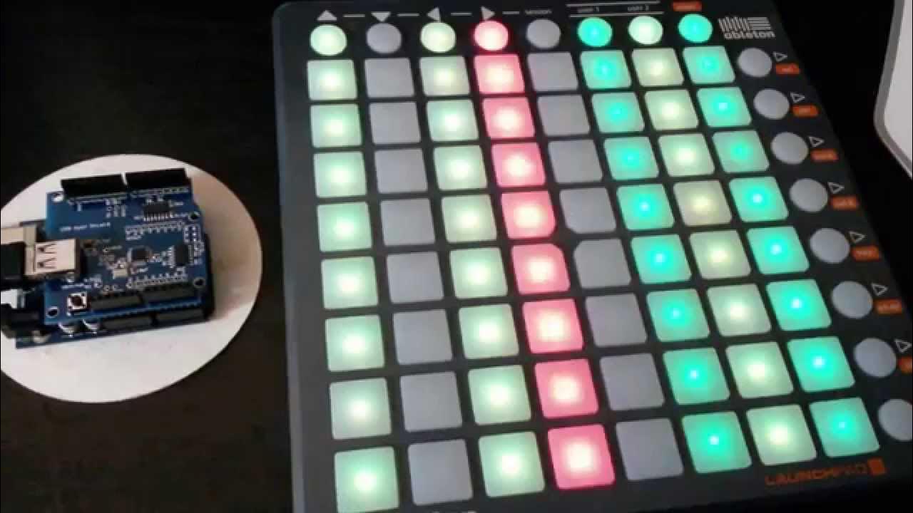 Standalone Launchpad (Arduino USB Host Shield) - YouTube
