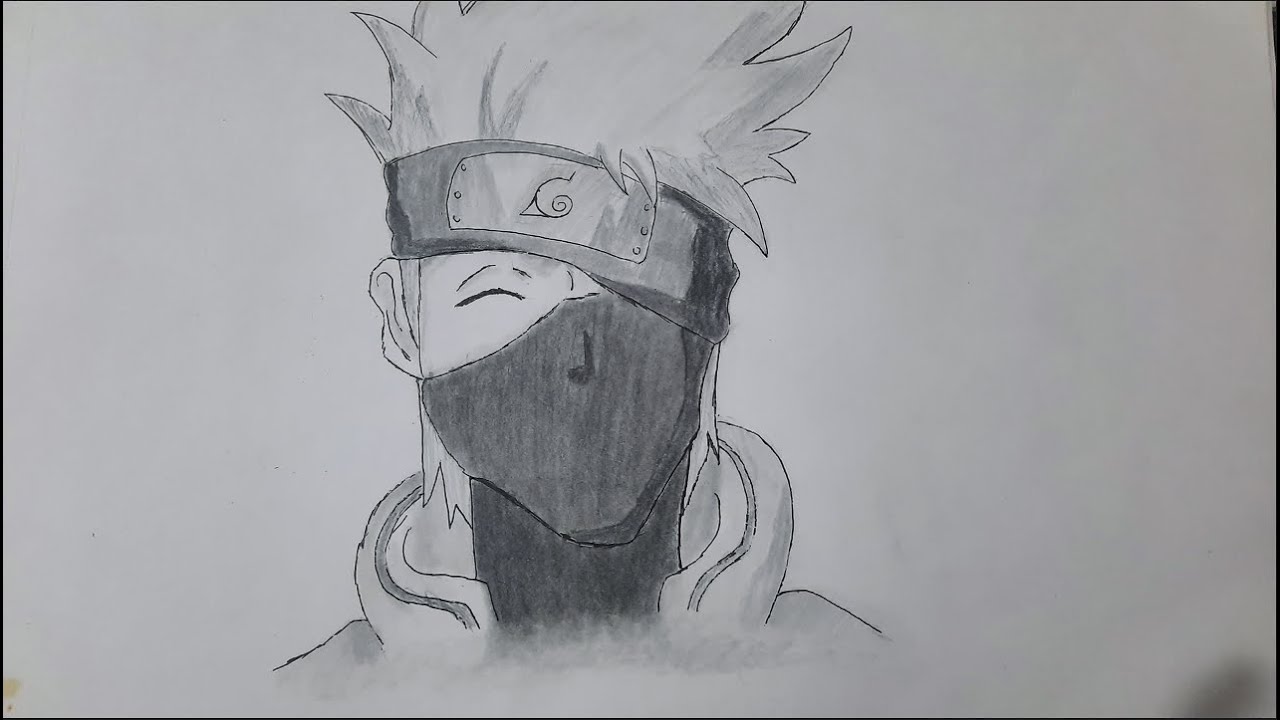 How To Draw Kakashi | Naruto | Drawing Tutorial - YouTube