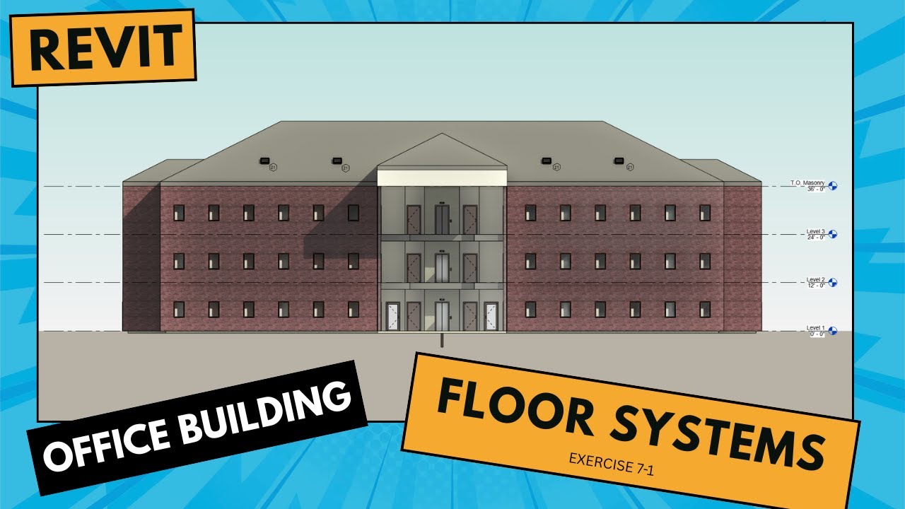 REVIT OFFICE BUILDING: FLOOR SYSTEMS - YouTube