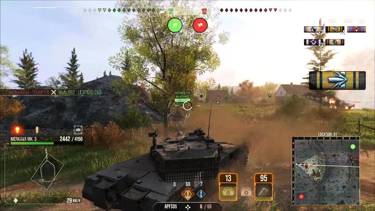 Not so mad this time | MERKAVA Mk. 3 | wot console #world_of_tanks ...