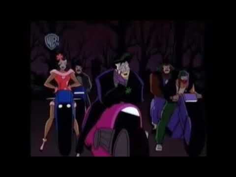 Batman velho da uma surra na gangue Coringa