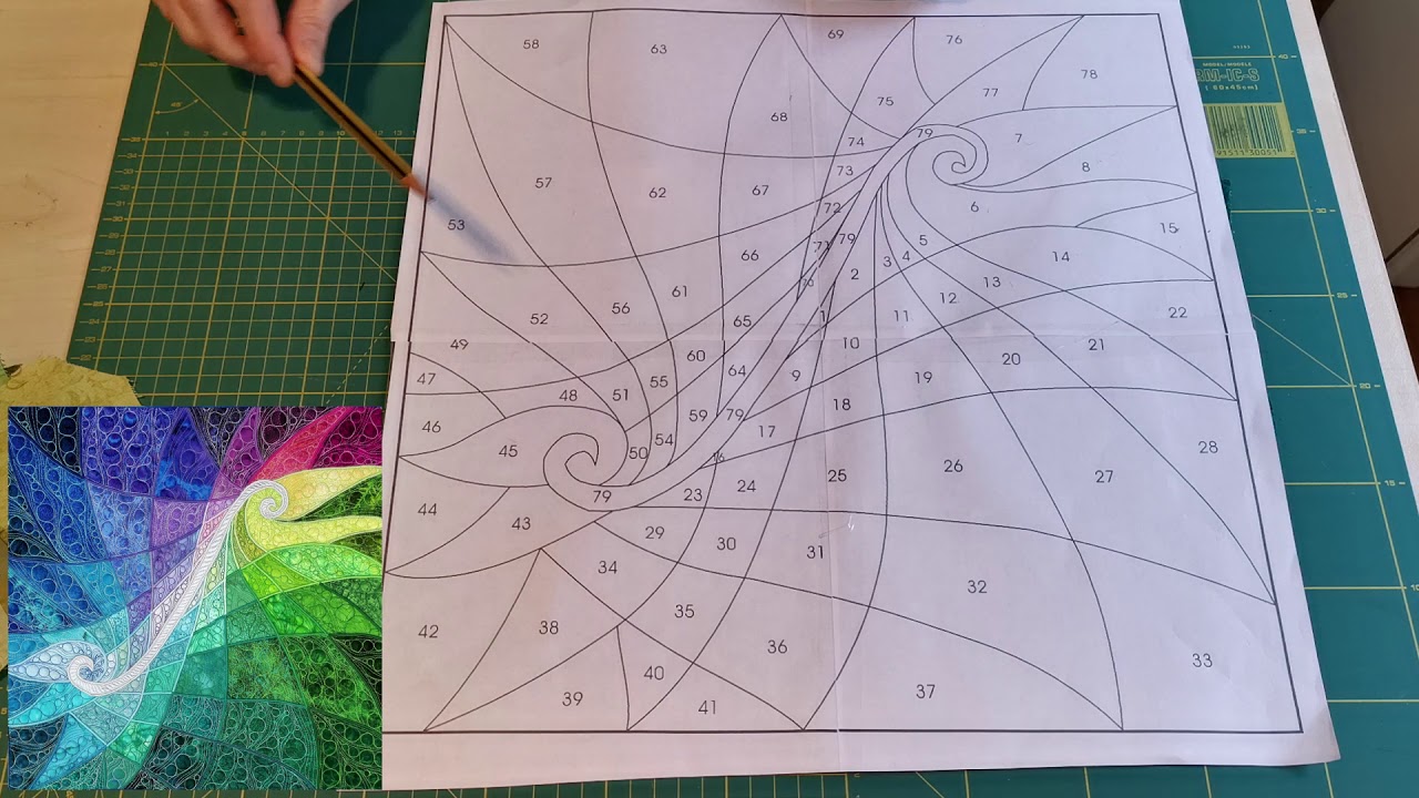 Tips and Tricks - Preparing Fabrics for a DST project (Sue's Cushion ...