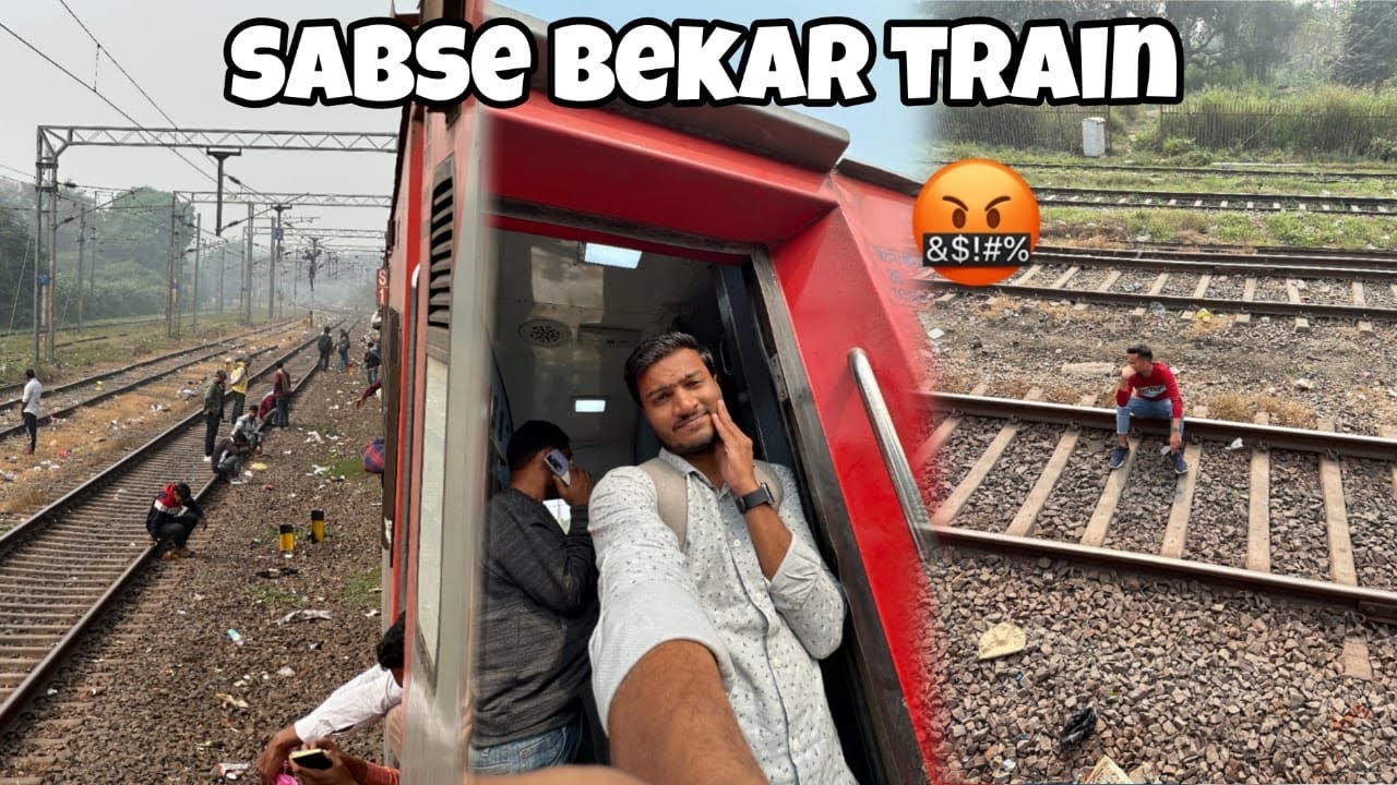Sabse Bekar Train Hai Ye 😕 || Hardoi to Lucknow Train Journey || - YouTube