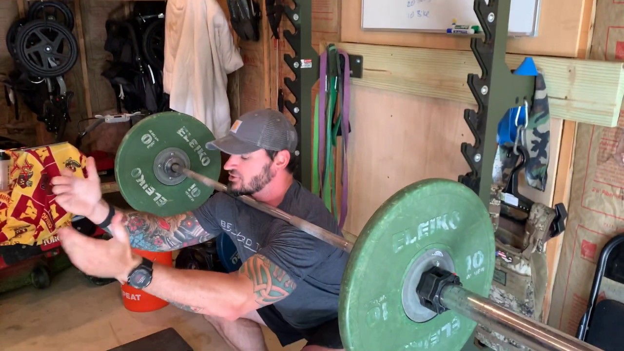 Hands Free Front Squat - YouTube