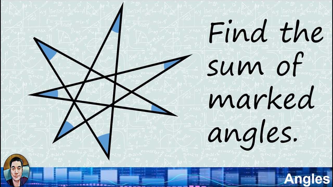 Can you find the sum of marked angles in this 7-Star - YouTube