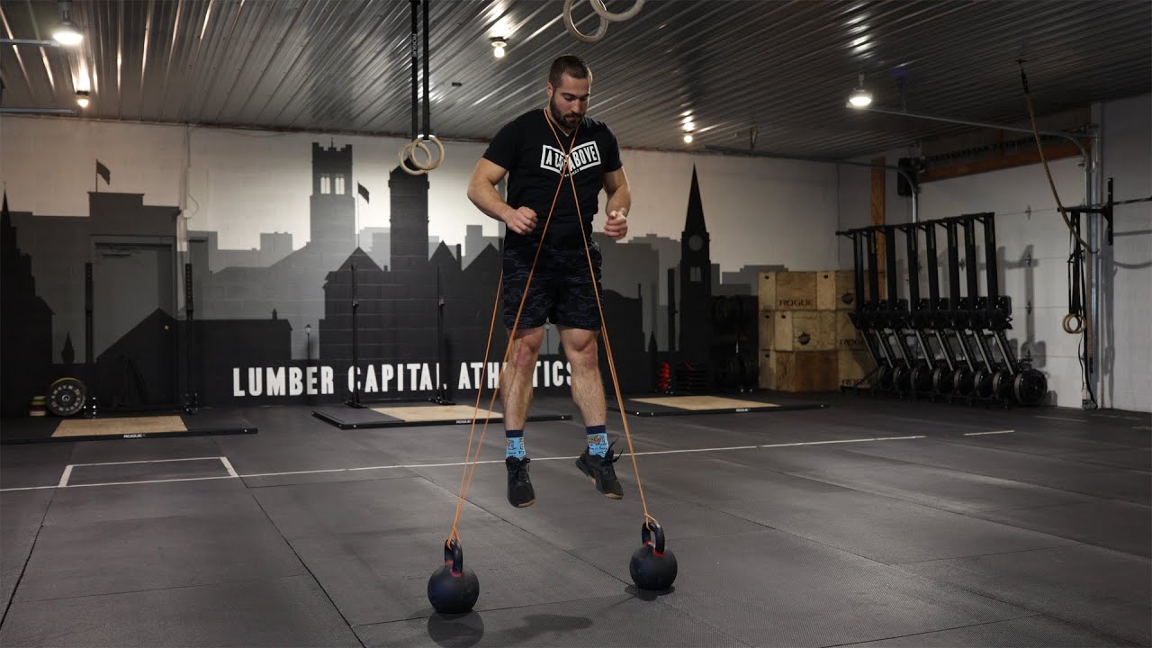 Band Resisted Vertical Jumps - YouTube