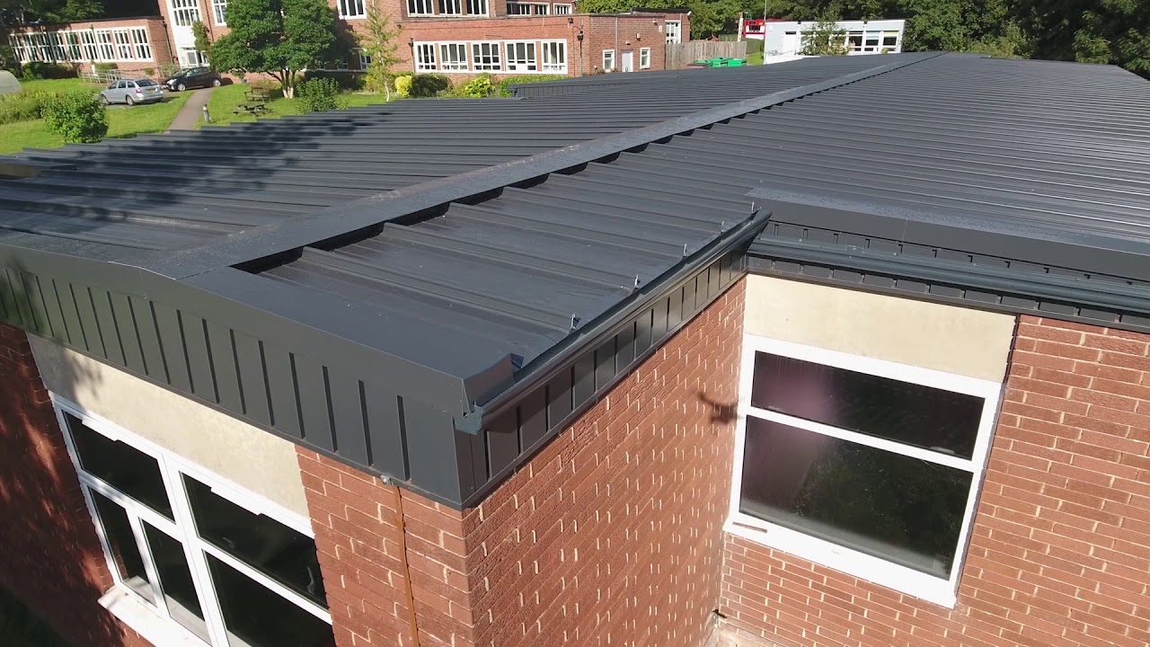 R-MER LOC Standing Seam Metal Roof System - Stoke Hill Exeter - YouTube