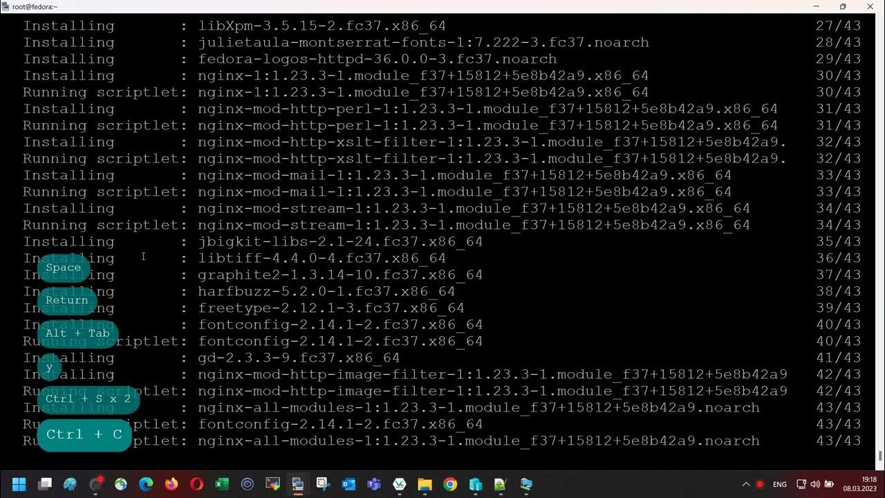 Fedora Server 37 Nginx Mainline Youtube