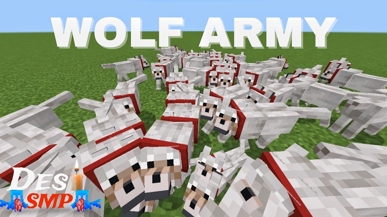 I Created A Wolf Army In Desi Smp | MINECRAFT | DESI SMP | RAYZ - YouTube