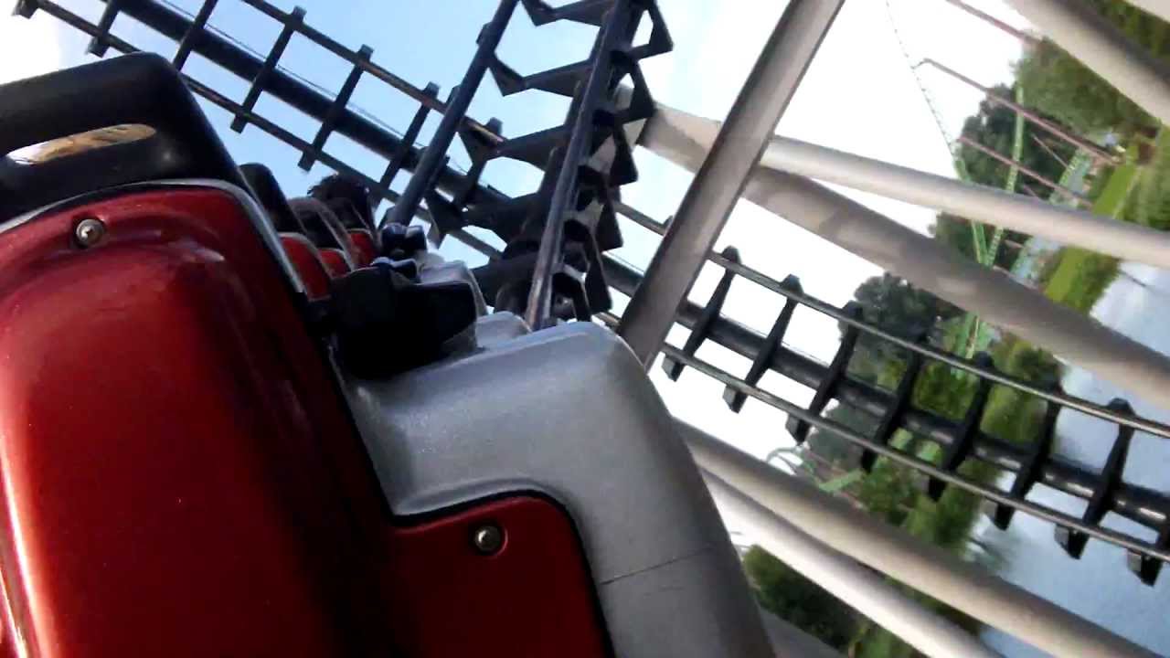 רכבת הרים EXPRES פארק ואליבי הולנד - YouTube