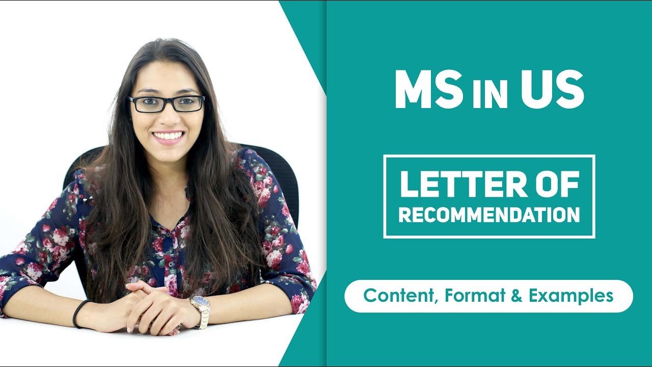 Letter of recommendation | LOR Format for Top Admits - YouTube