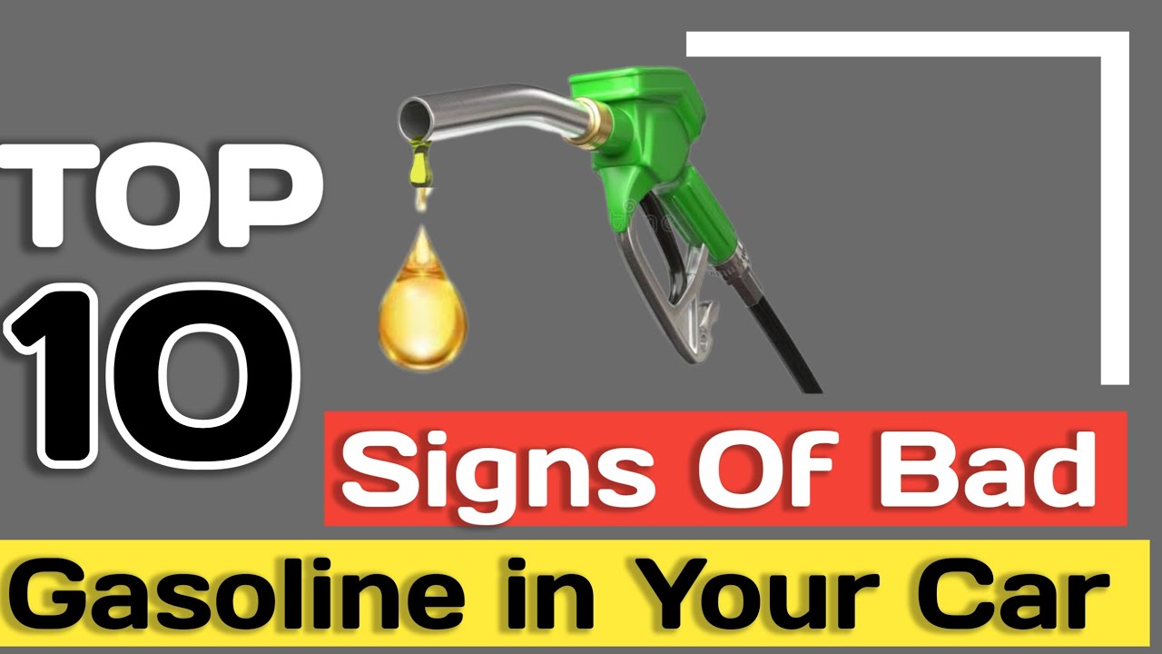How to tell if you have BAD Gas in your car in 2024 - YouTube
