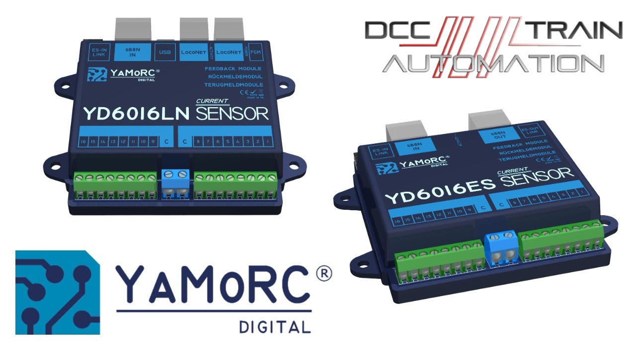 YaMoRC YD6016LN-CS Track Detection No4 - YouTube