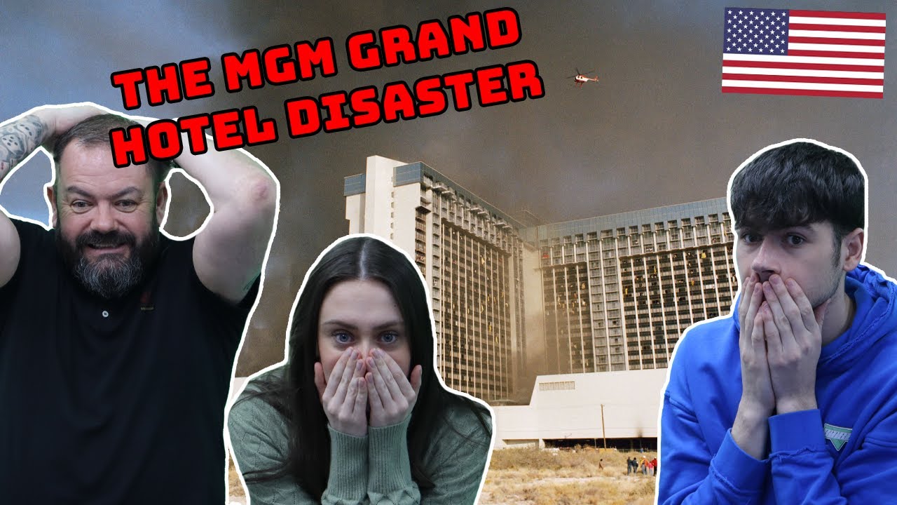 British Family Reacts | The MGM Grand Hotel Disaster - YouTube