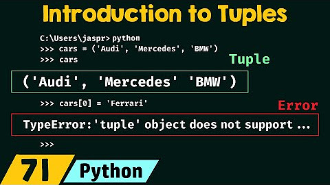 Tuples in Python - YouTube