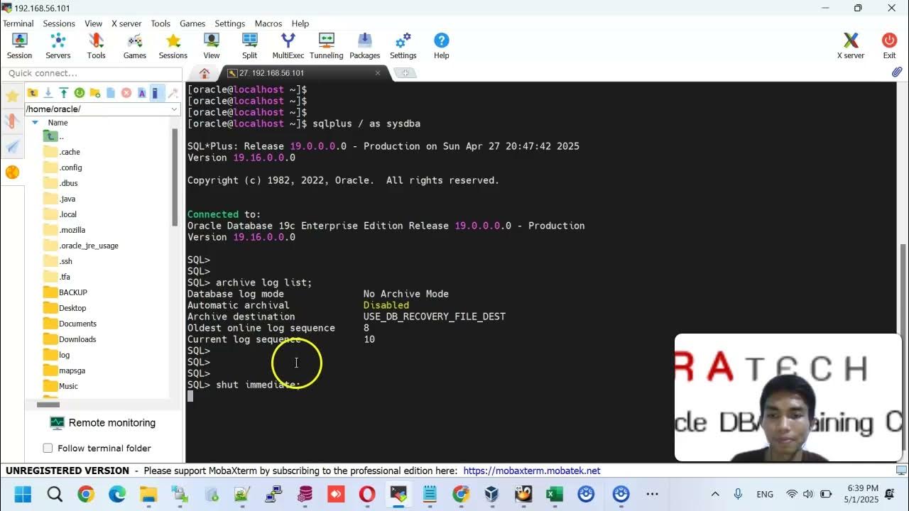 How to Enable Archivelog Mode - YouTube