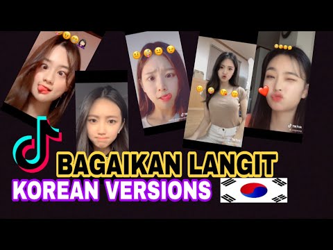 TIK TOK.!! BAGAIKAN LANGIT VERSI KOREA 🇰🇷