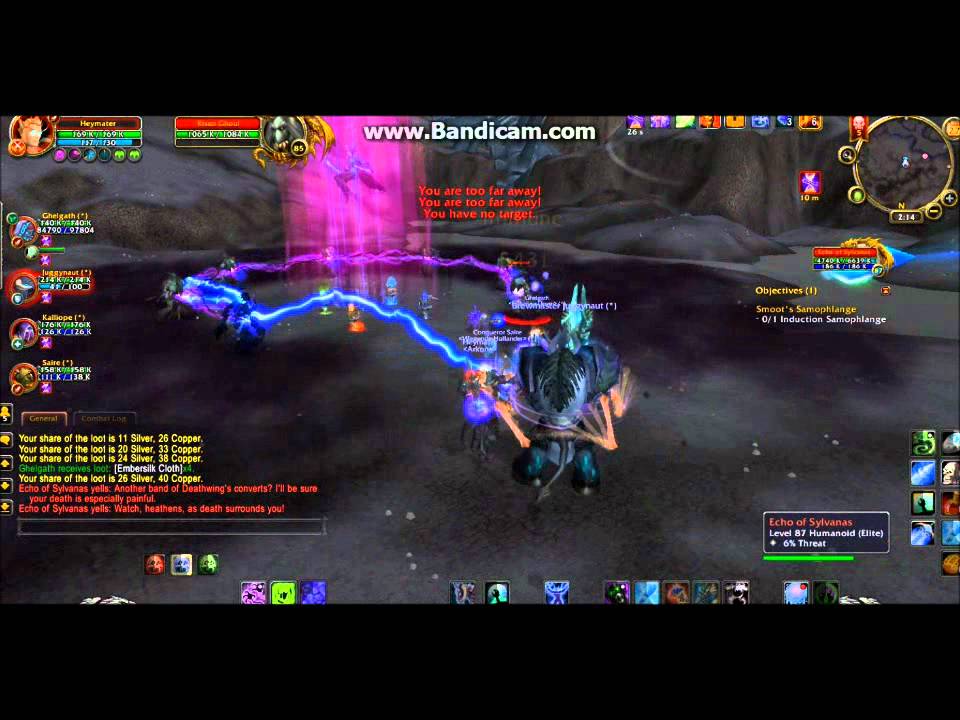 World of warcraft End Time Dungeon Echo of Sylvanas. - YouTube