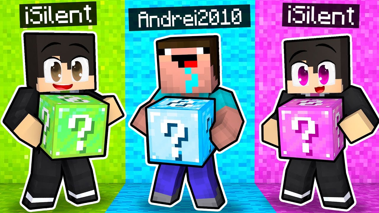 Cursa *LUCKY BLOCK* vs Andrei2010! - YouTube